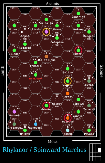 Rhylanor Subsector - Traveller