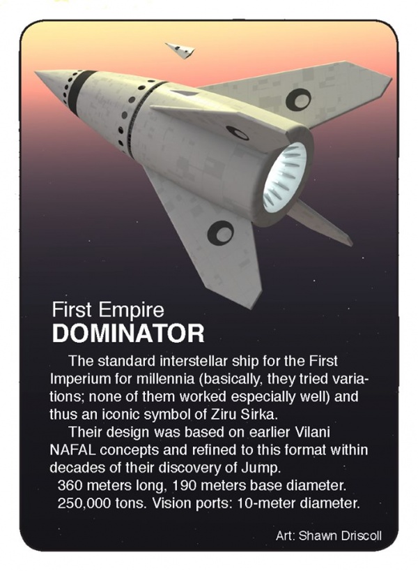 Dominator class Battleship - Traveller